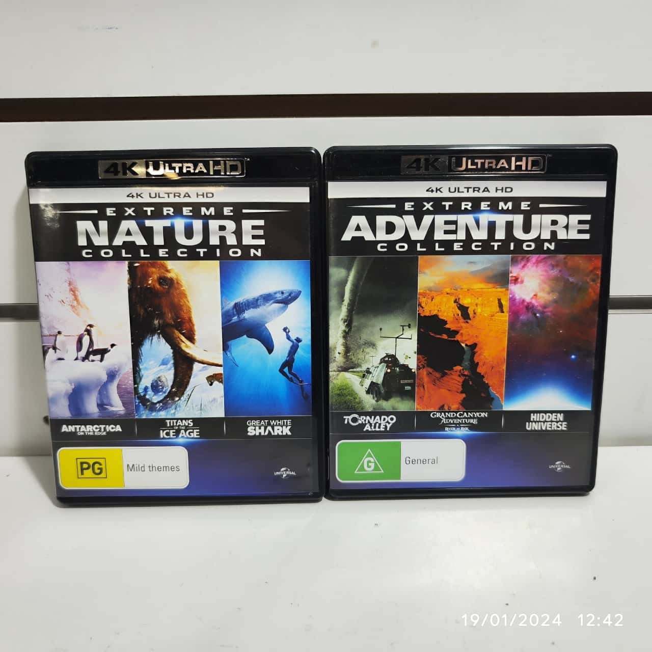 2x Ultra 4K BluRay Nature Adventure Collection