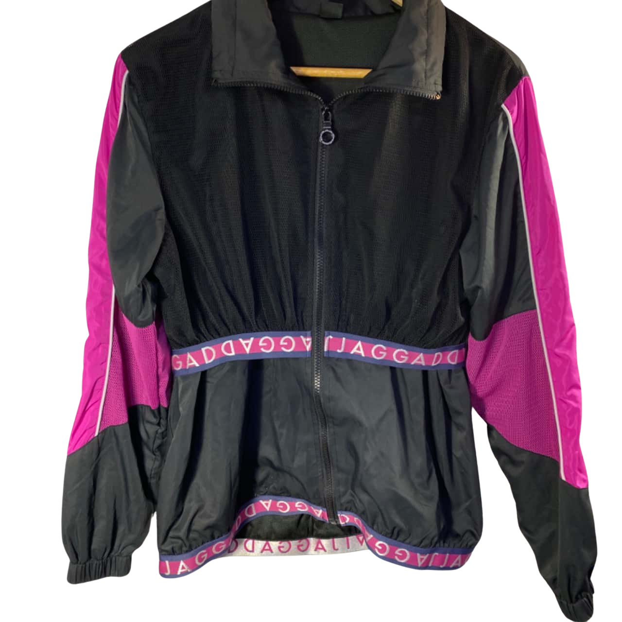 Jaggad Womens Size XS Activewear Jacket Black / Purple (s)