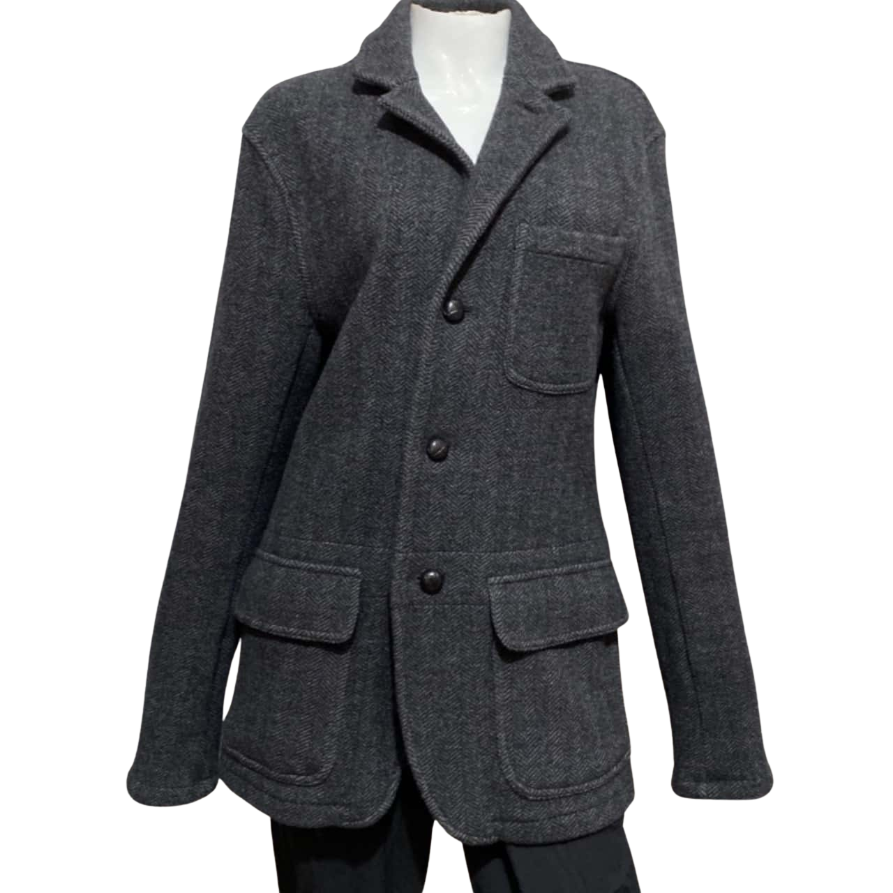 Polo Ralph Lauren Mens Grey Wool Jacket Size M(s)