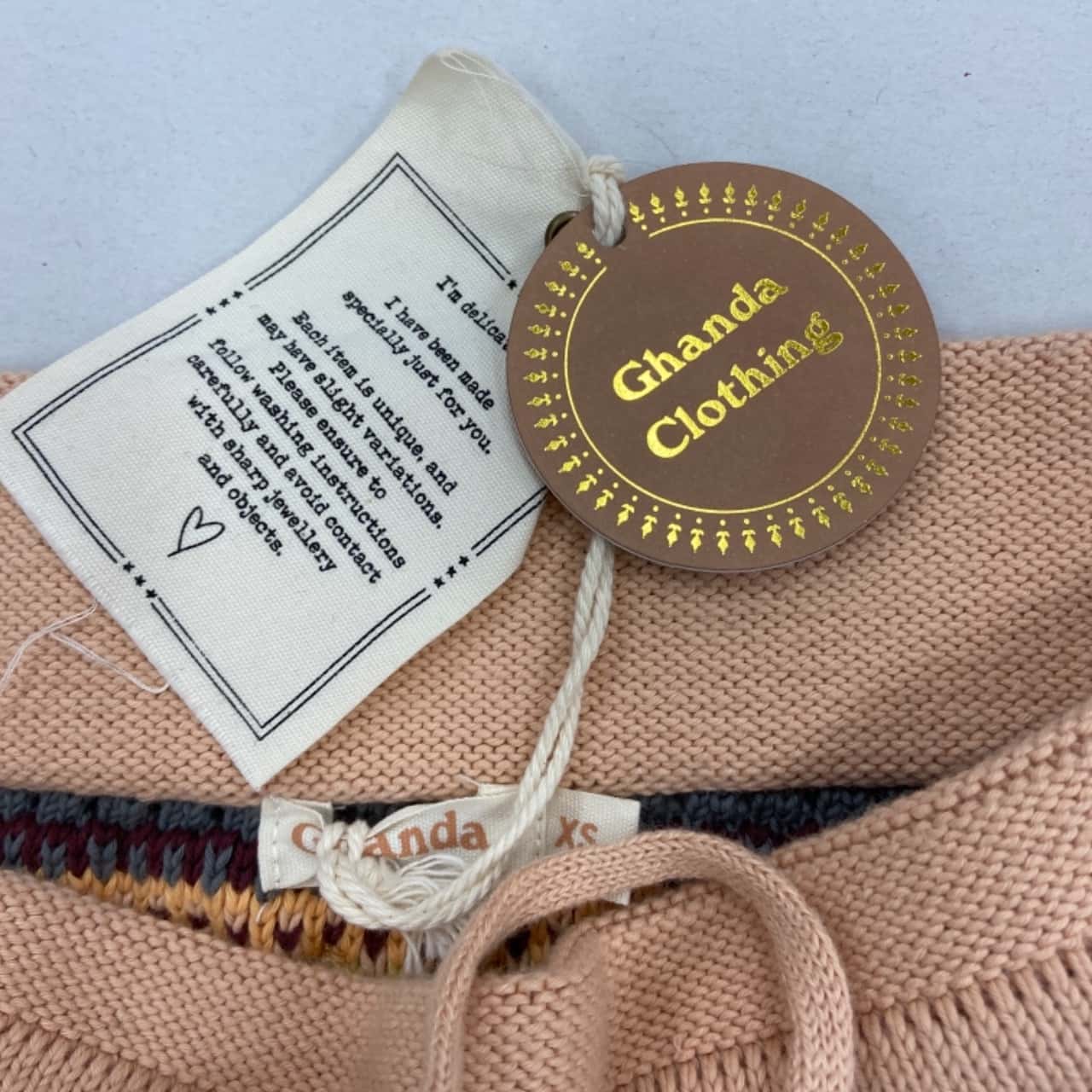 BNWT Ghanda Size XS Birkin stripe skirt(s)