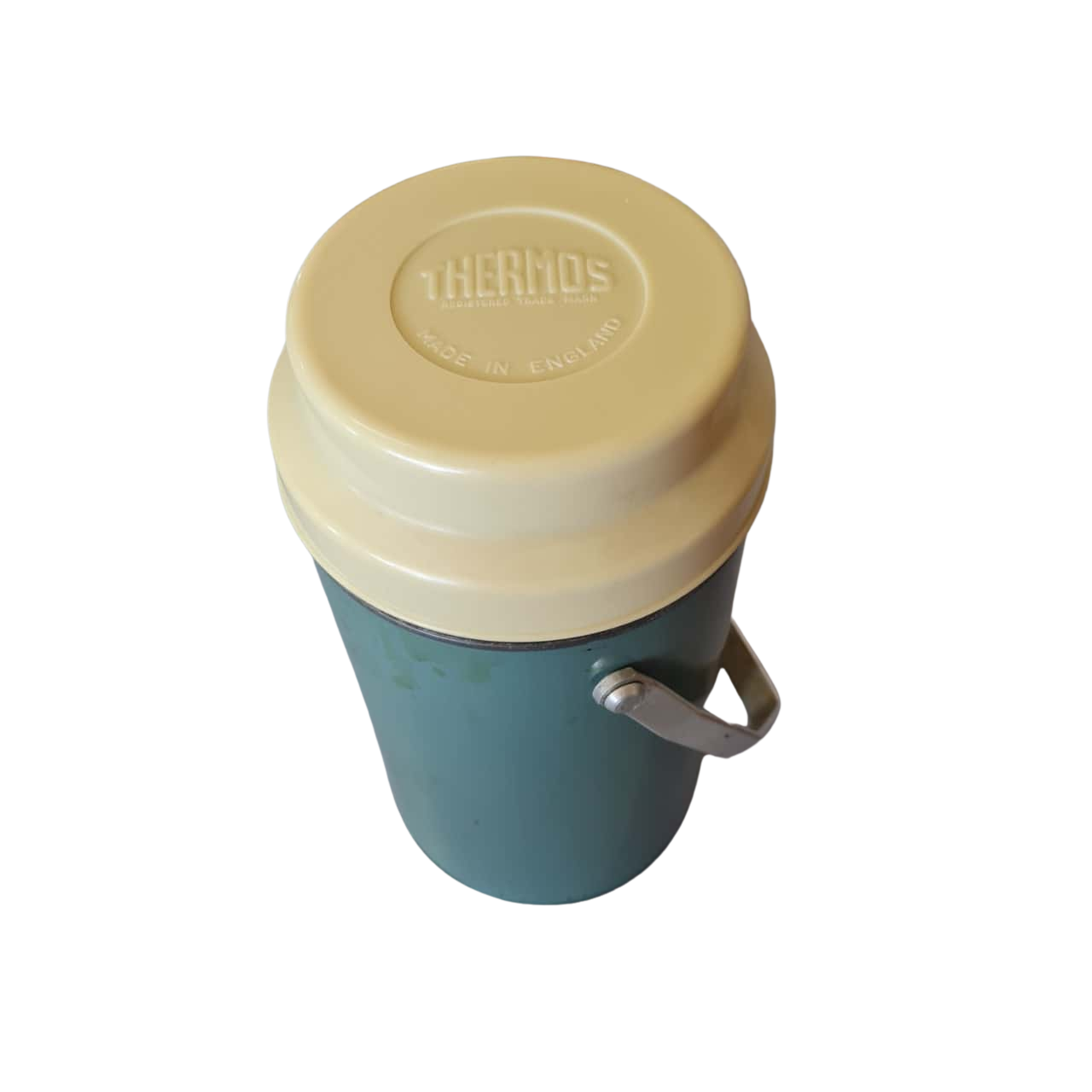 Vintage Blue Thermos