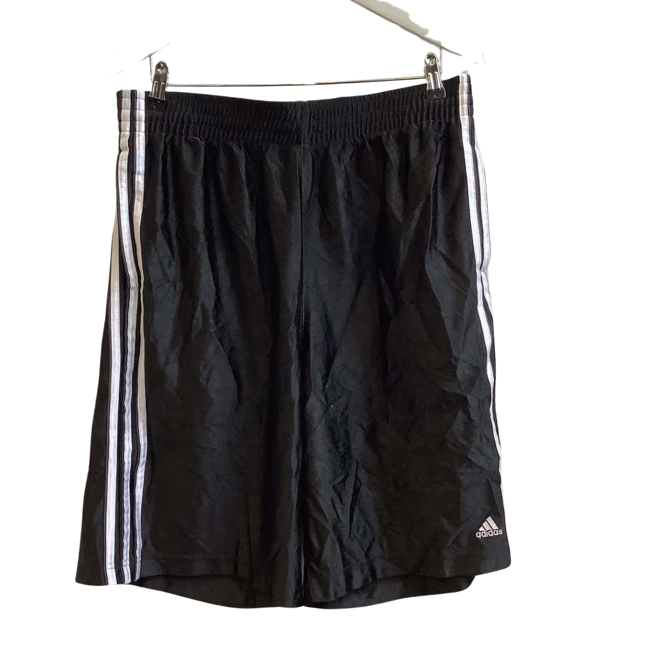 Adidas Mens Size XL 3 Stripes Performance Shorts Black (s) - Used Very ...