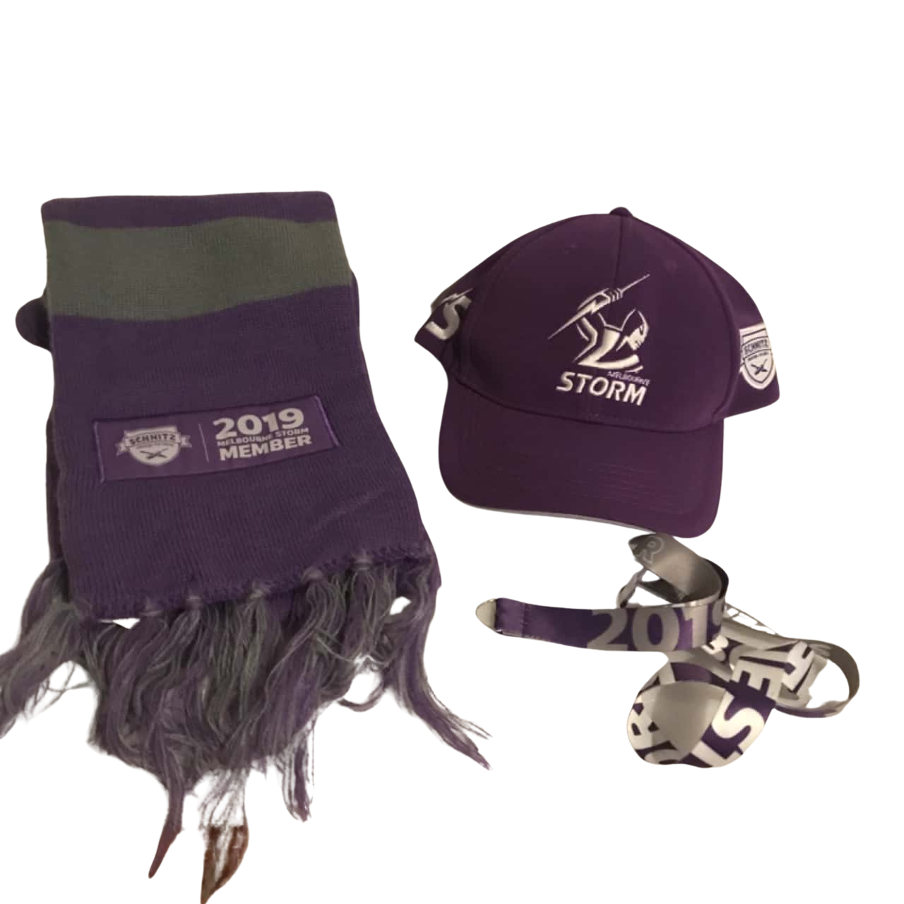 Melbourne Storm 2019 Member Scarf / Cap & Lanyard