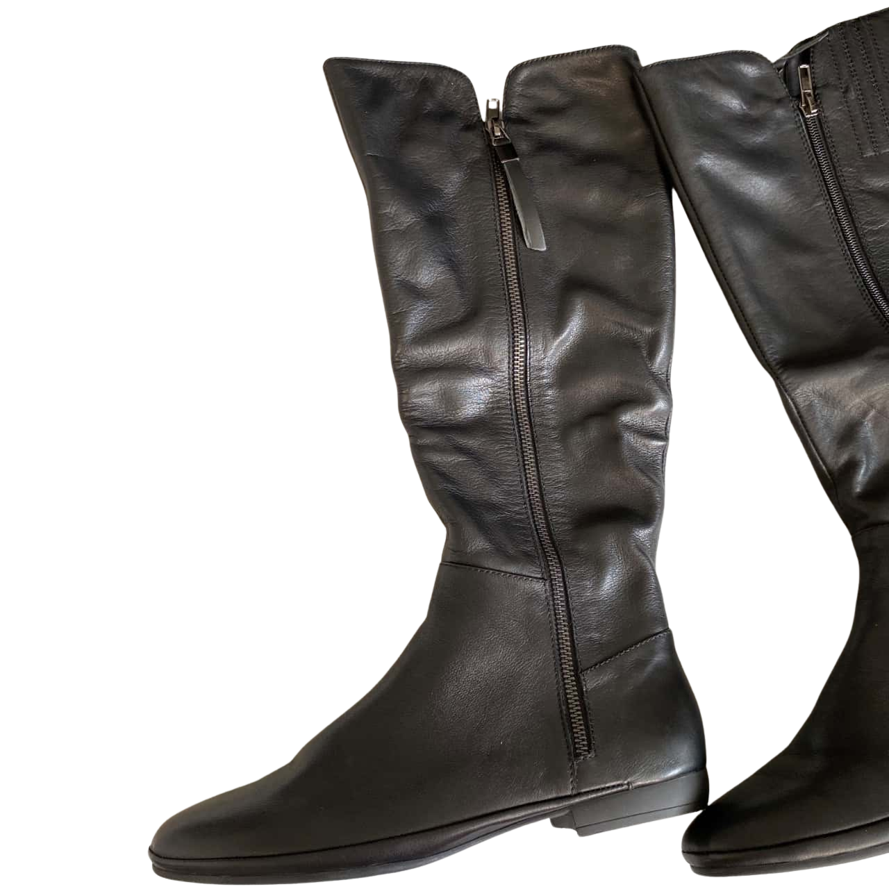 Diana Ferrari Womens Size leather 41 Boots Black (s)