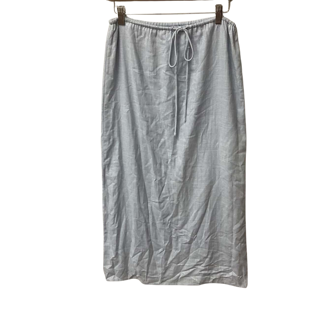 Billy J A-Line draw string skirt | baby blue | size 10 [E](s)