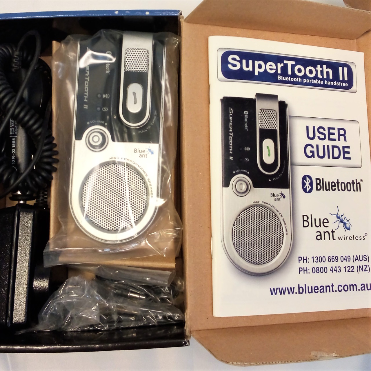 Super Tooth 2 Bluetooth portable hands free car kit(s)