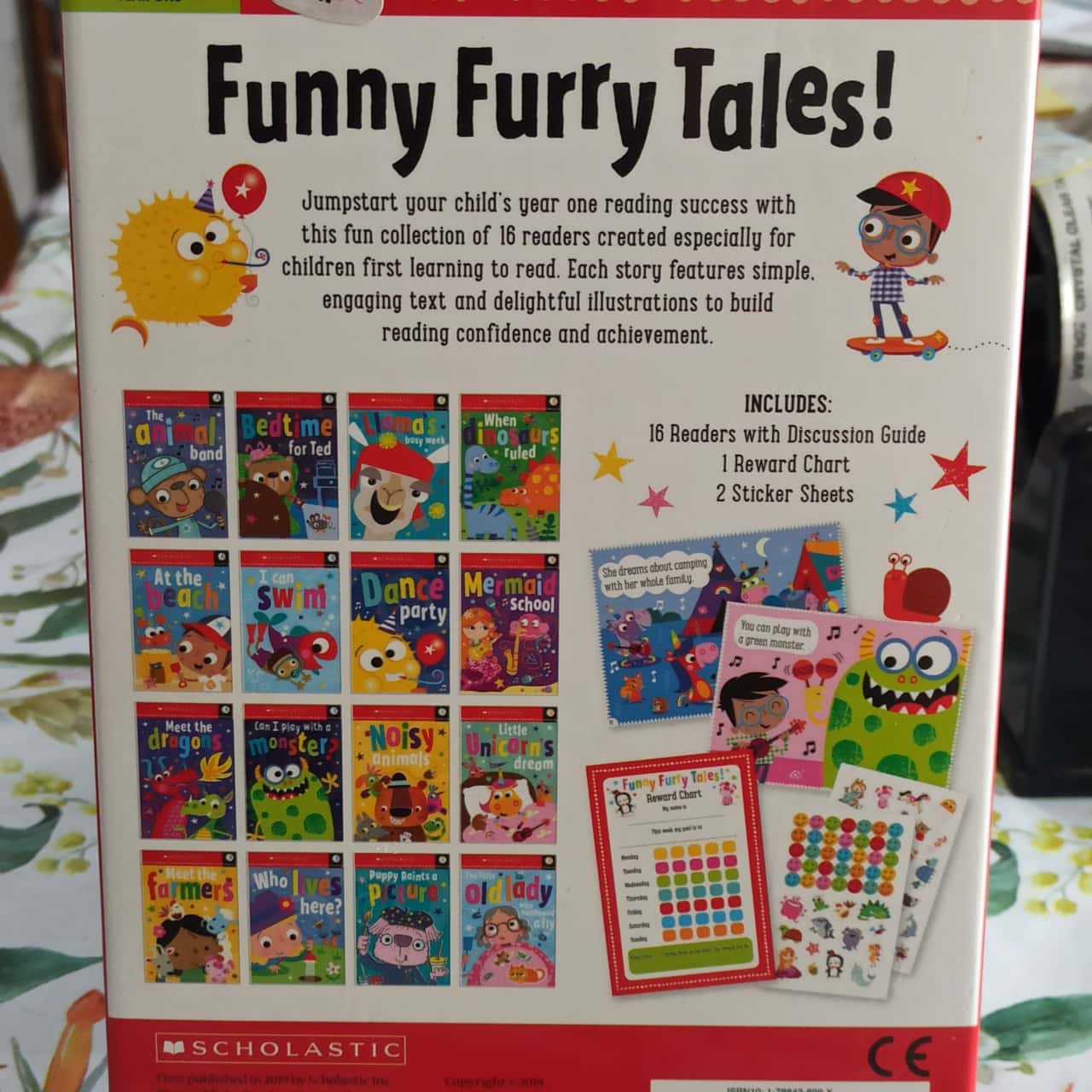 Funny Furry Tales Scholastic 16 Readers Great condition, Missing poster ...