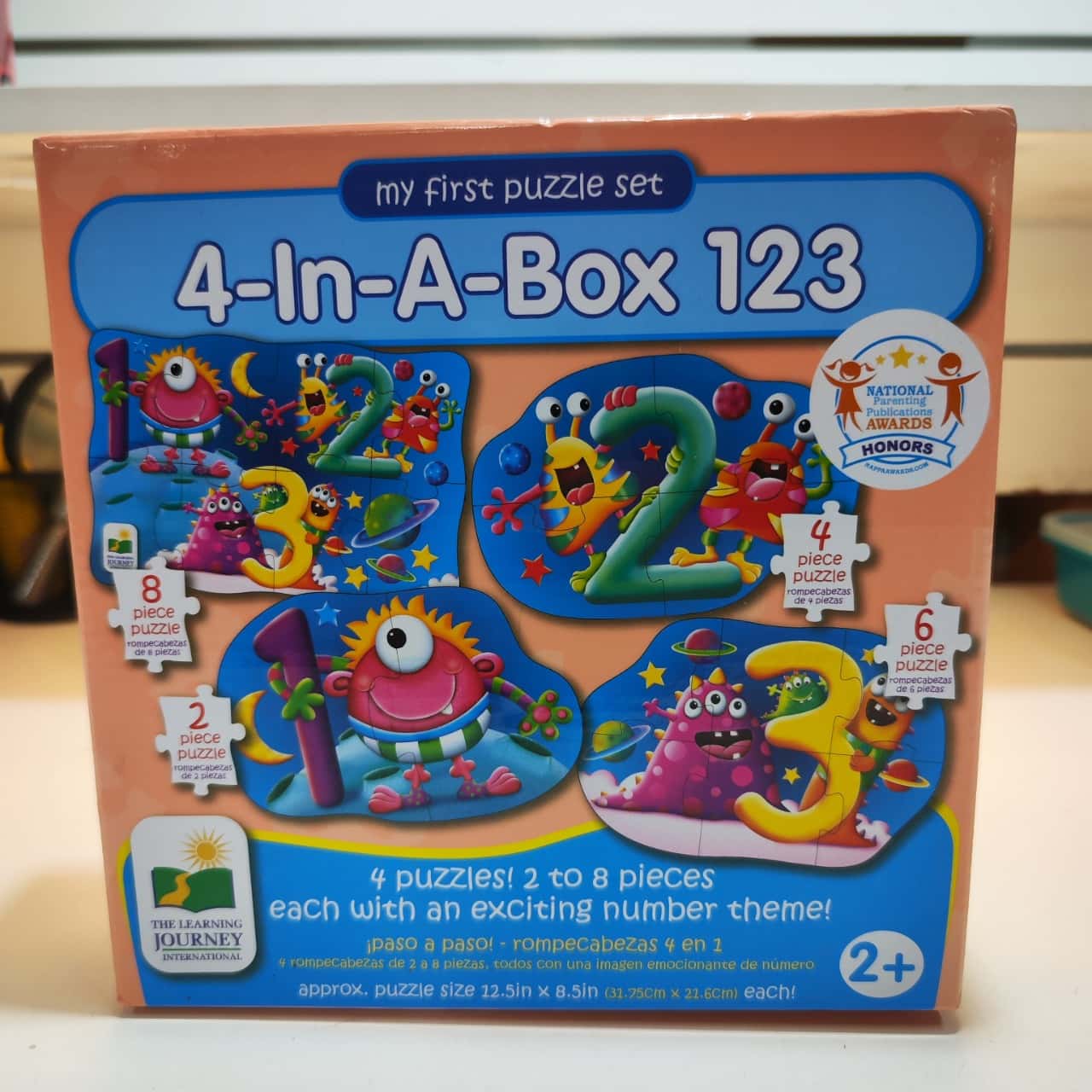 4 in a Box 123 Toy