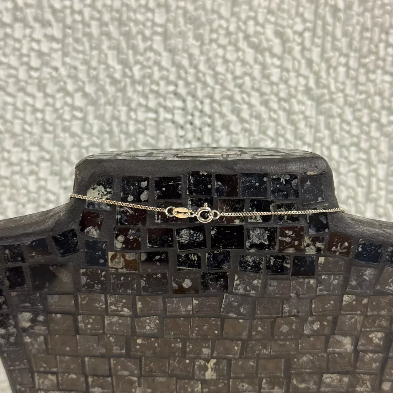 Sterling Silver (925) Fine Cuban Chain and Bedazzled Dragonfly Pendant ...