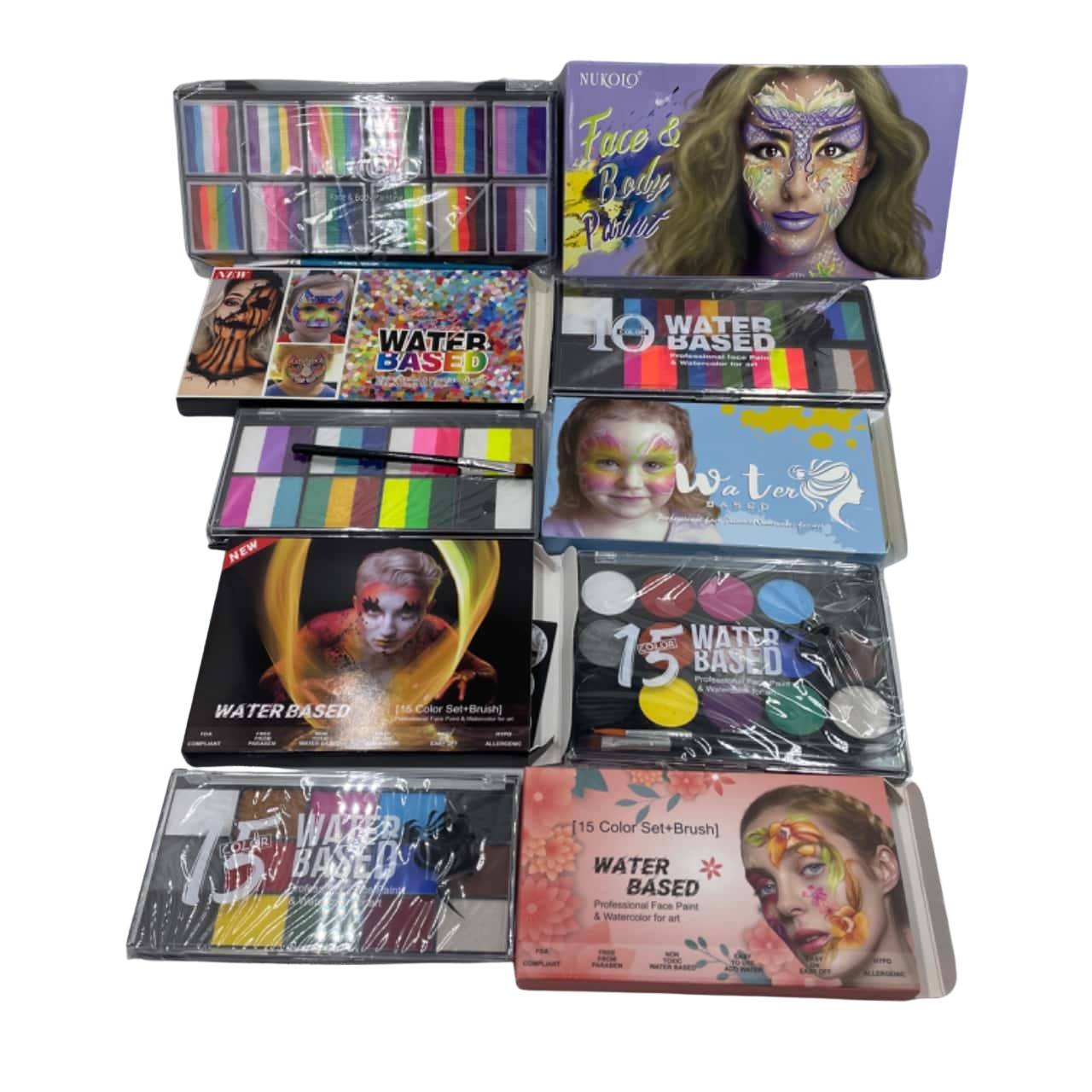 Face Paint Water-based x 5 Boxes (s)