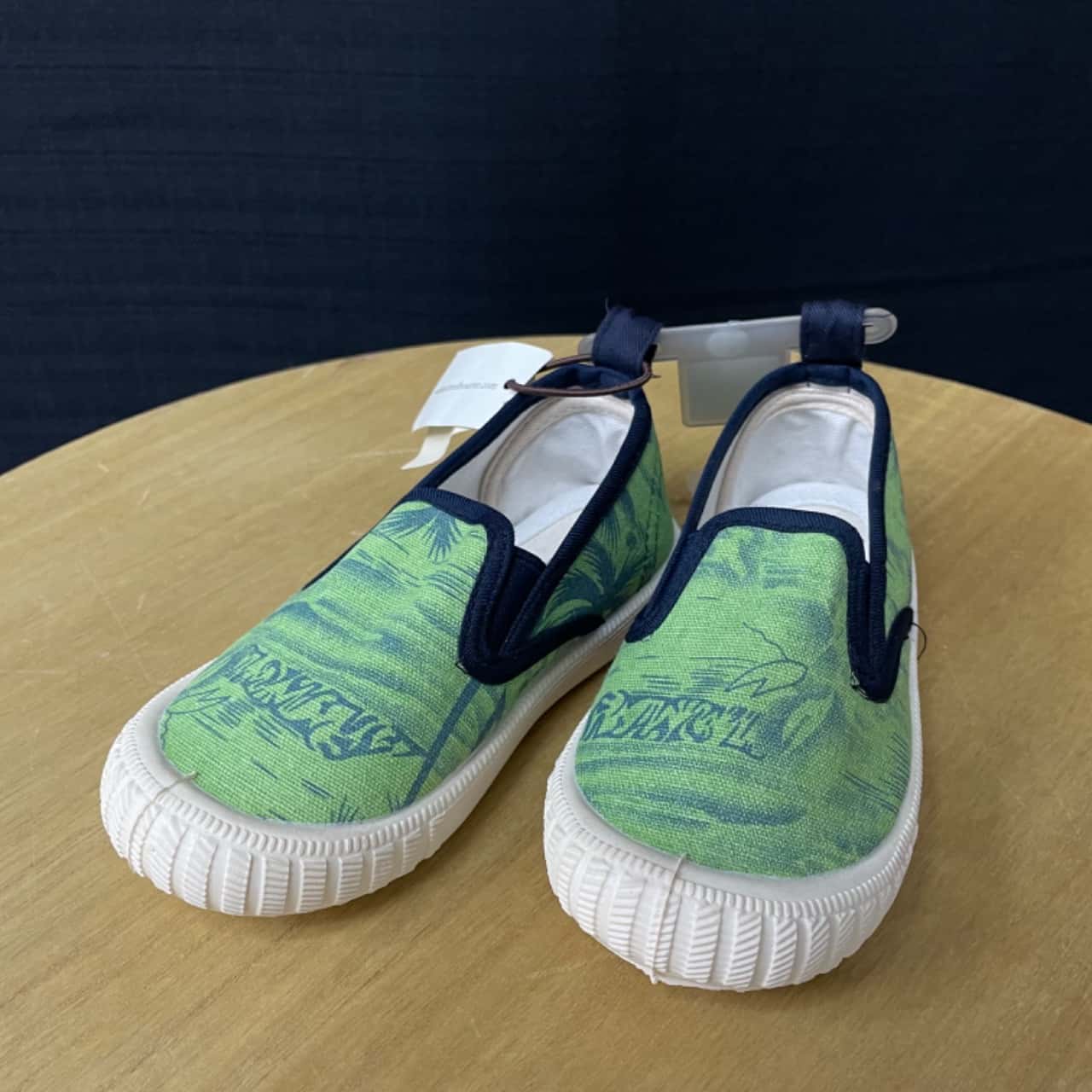 Walnut Melbourne Charlie Cruise Shoes Kids Size 27 Palm Green BNWT