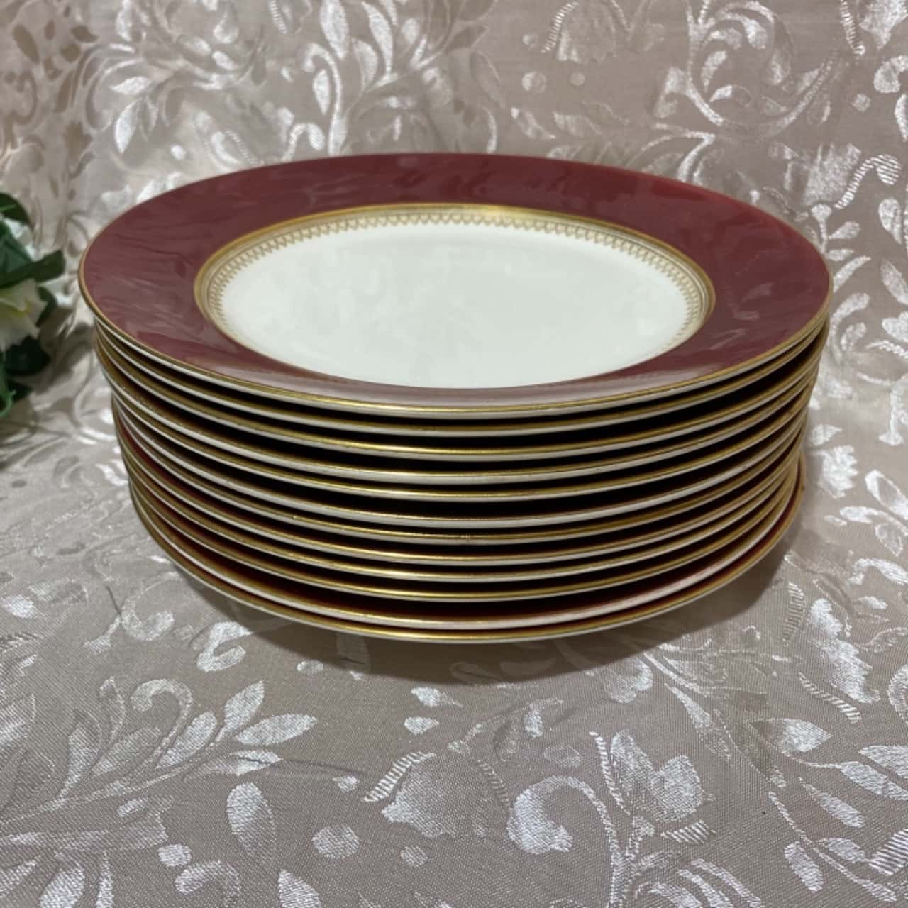 Vintage Simpson Ambassador Ware England 12Plates