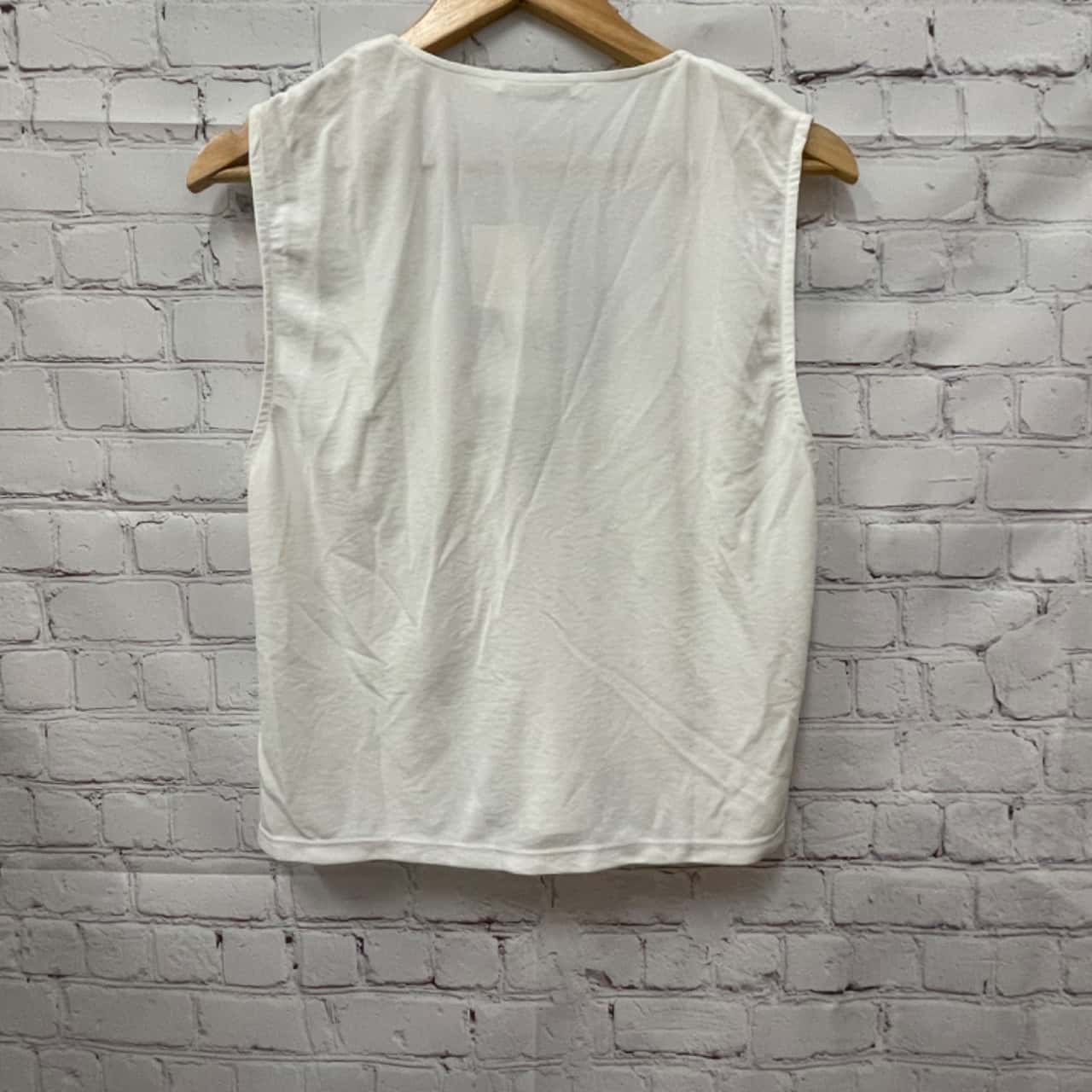 Zara Womens Size L Skivvy White (s)