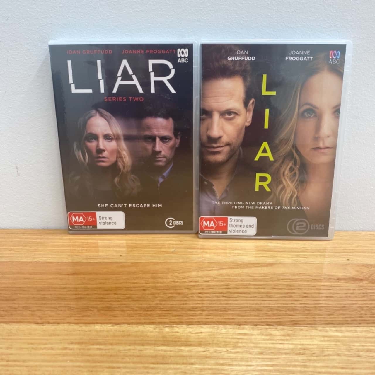 Liar Series 1 & 2 DVDs