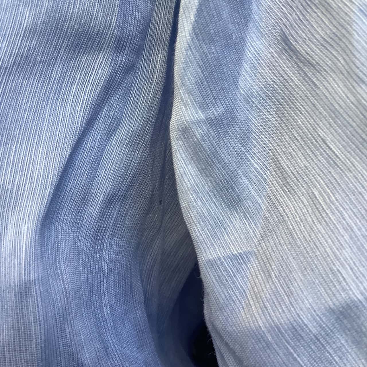 AJE Womens AUS 12 Label Size16, Silk and Linen Midi Dress Blue (s)