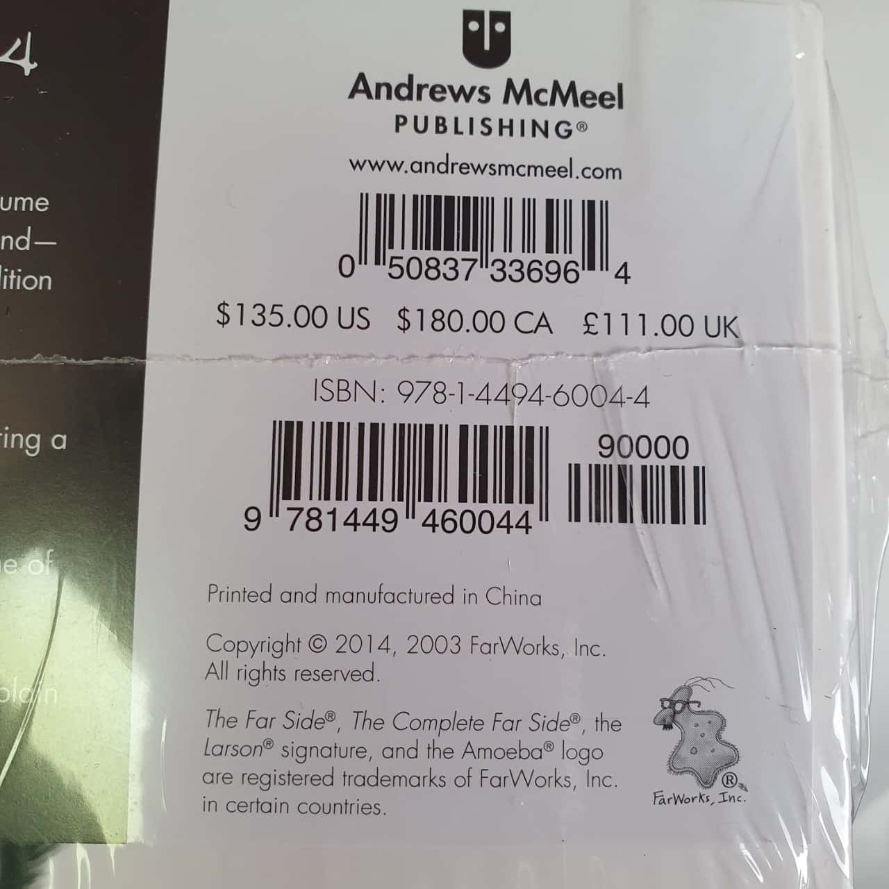 The Complete Far Side By Gary Larson - New Sealed