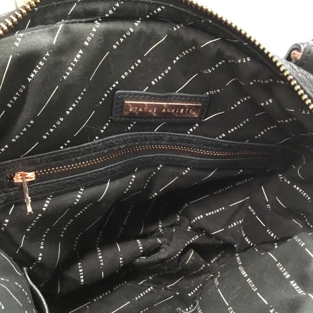 Women’s Status Anxiety Handbag Black leather(s)