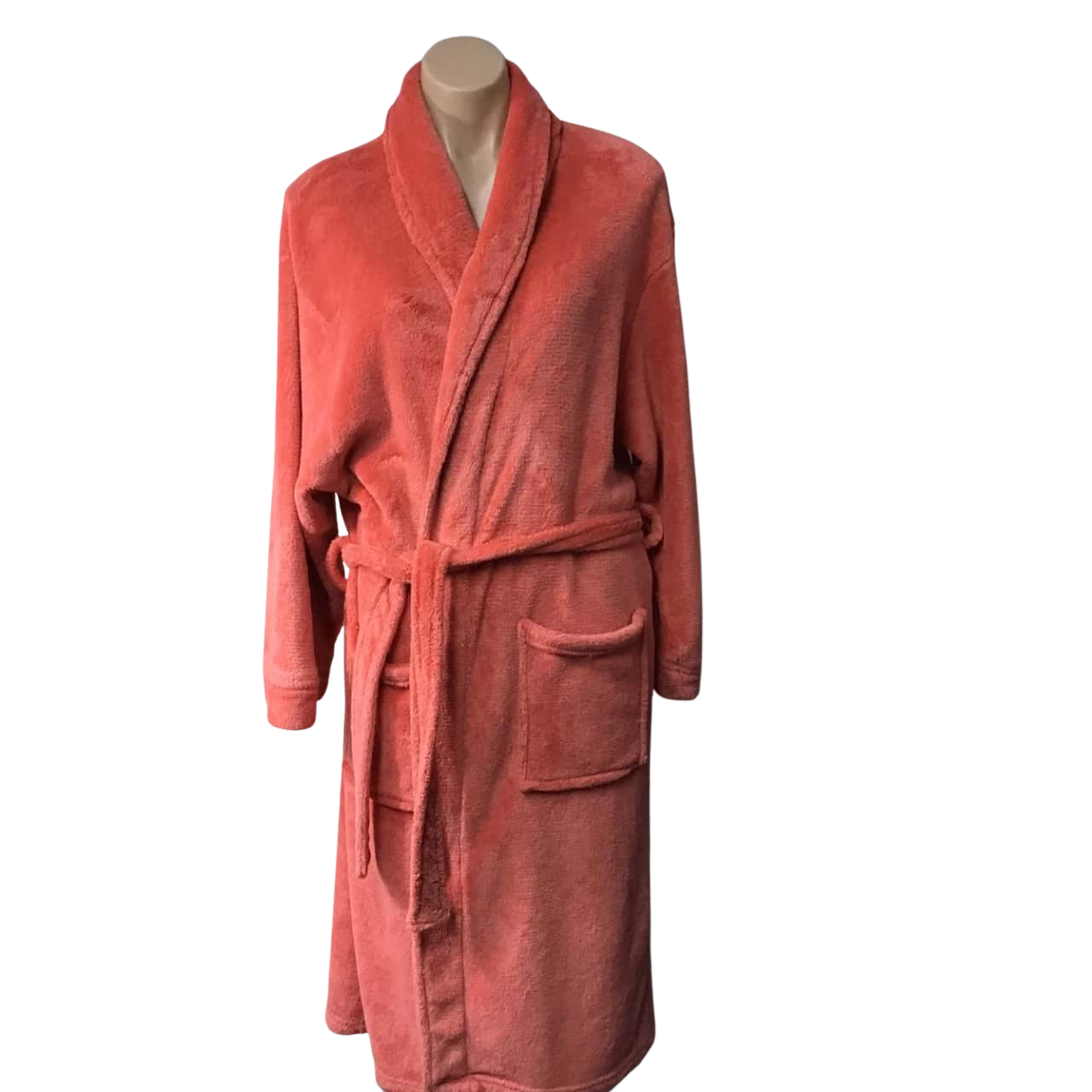 Banbury Womens One Size Coral Bathrobe(s)