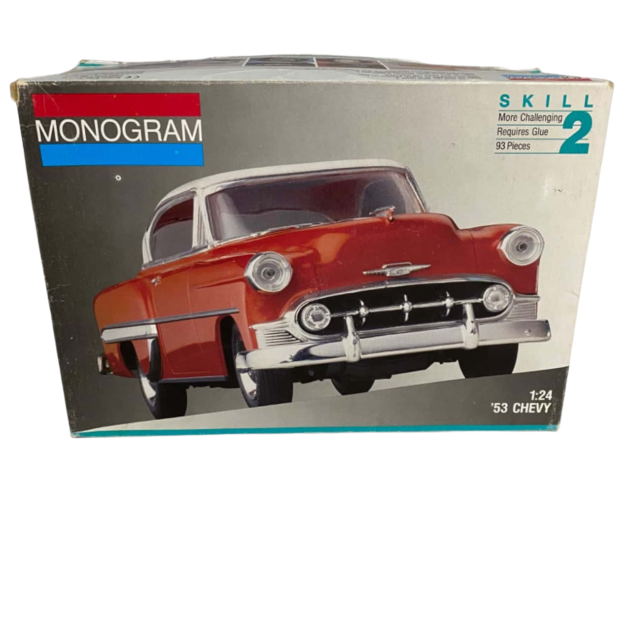 Vintage Monogram 1953 Chevy Bel-Air 2 Door Hardtop 1:24 Scale Plastic(s)