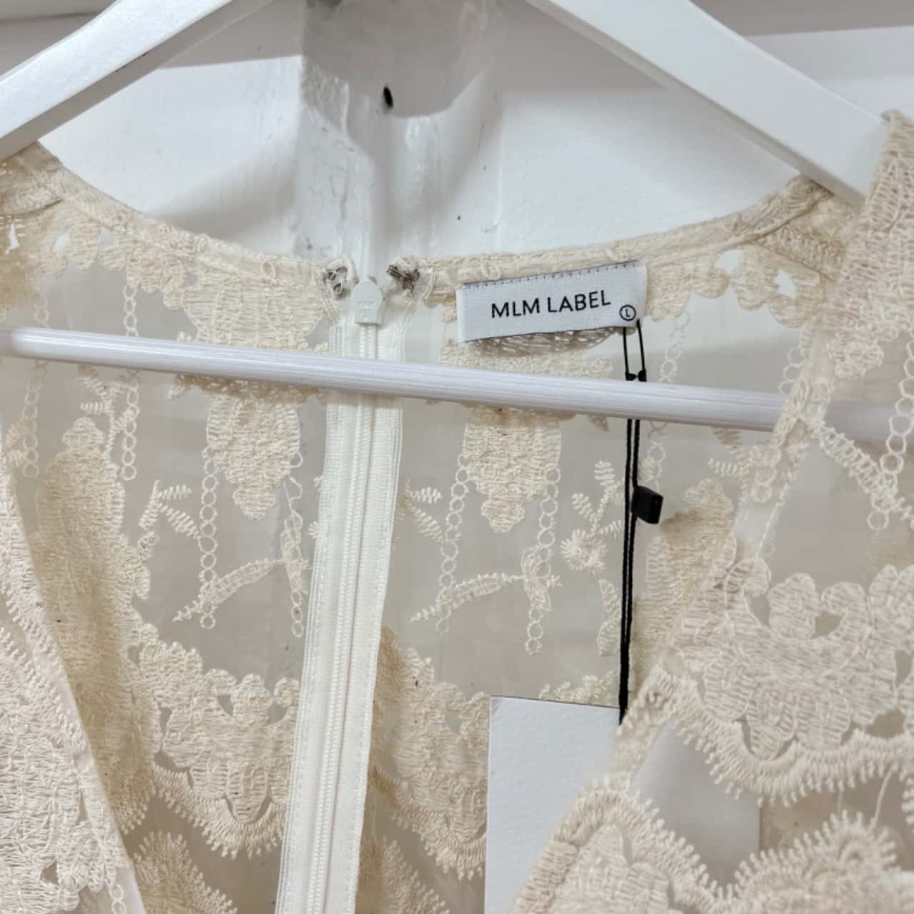 MLM Label Womens Beige / Cream pantsuit large (s)