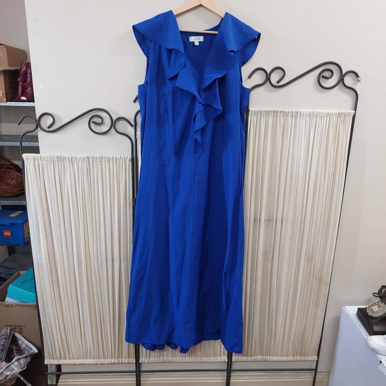COS Womens Blue Maxi Dress Size EU42(s)