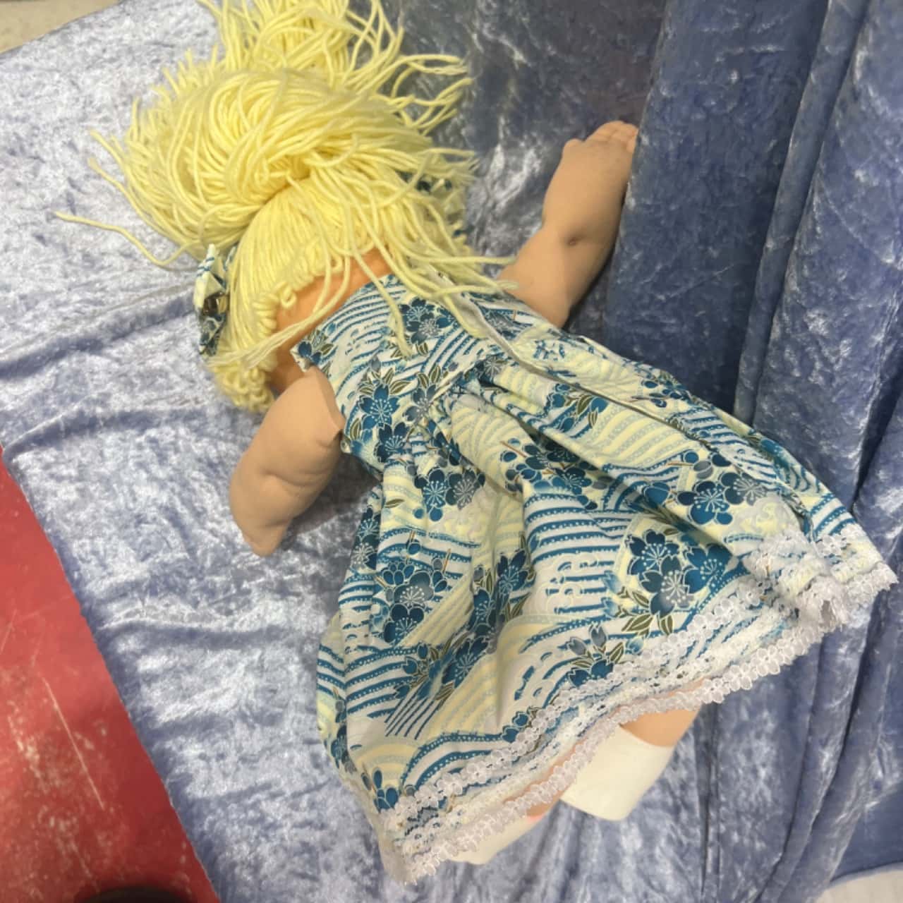 Cabbage Patch Girl With Blonde Hair(s)
