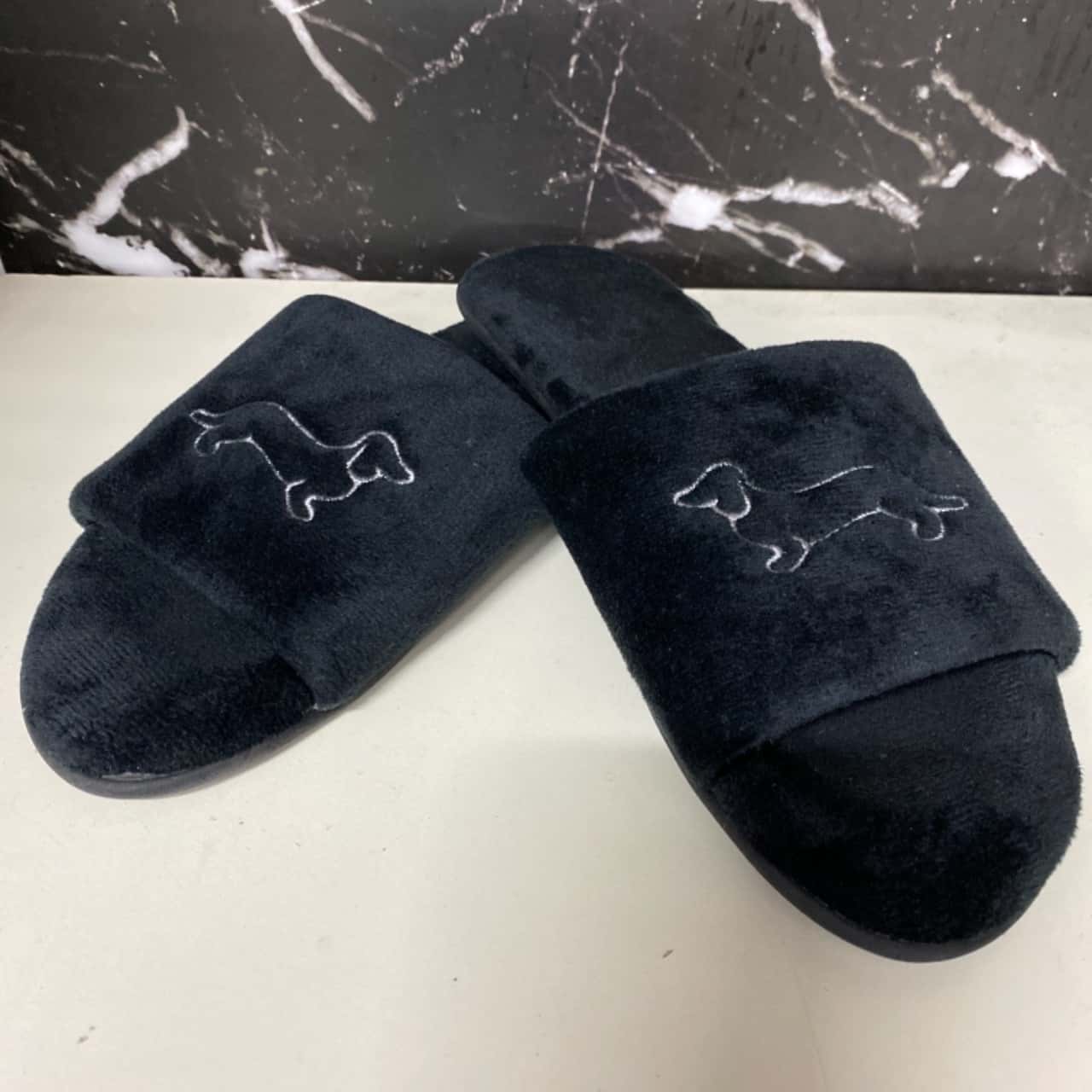 Peter Alexander Size L Black slippers