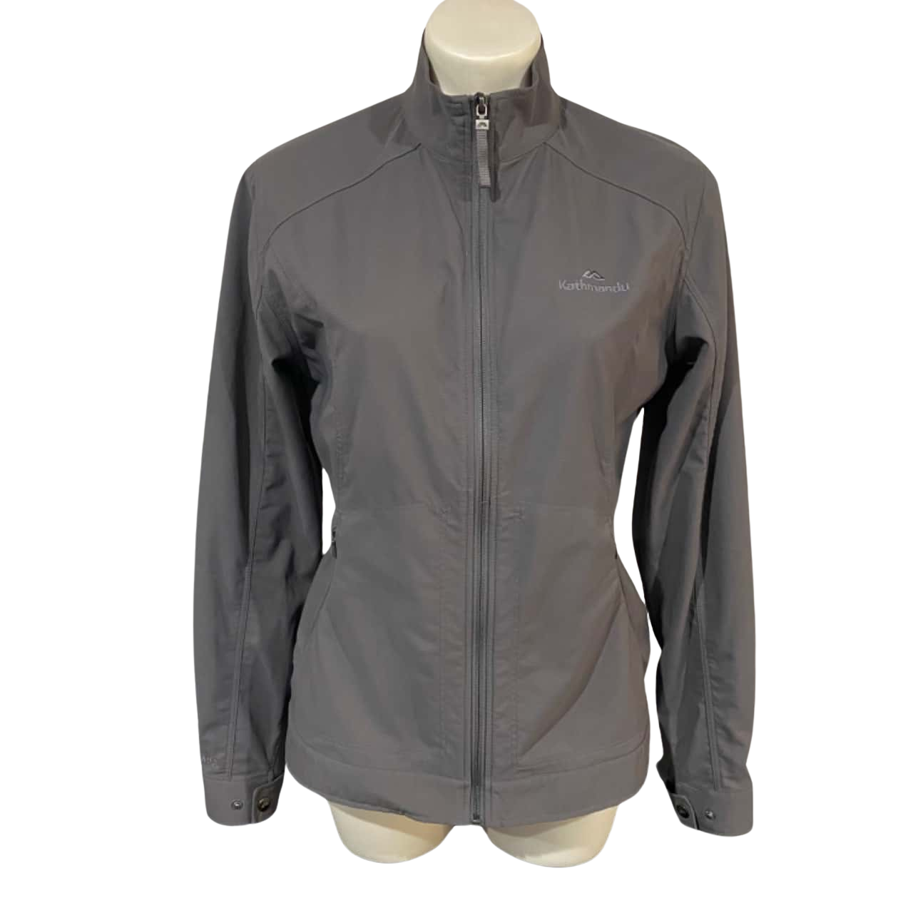 Kathmandu Womens Size 12 Jacket Grey (s)