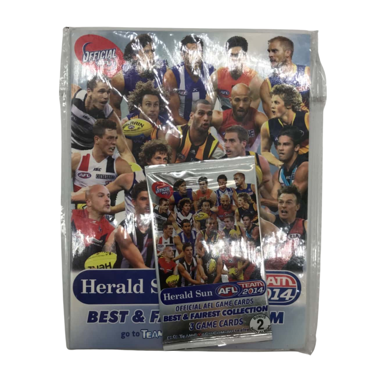 AFL Team 2014 Best & Fairest Album + Card Pack(s)