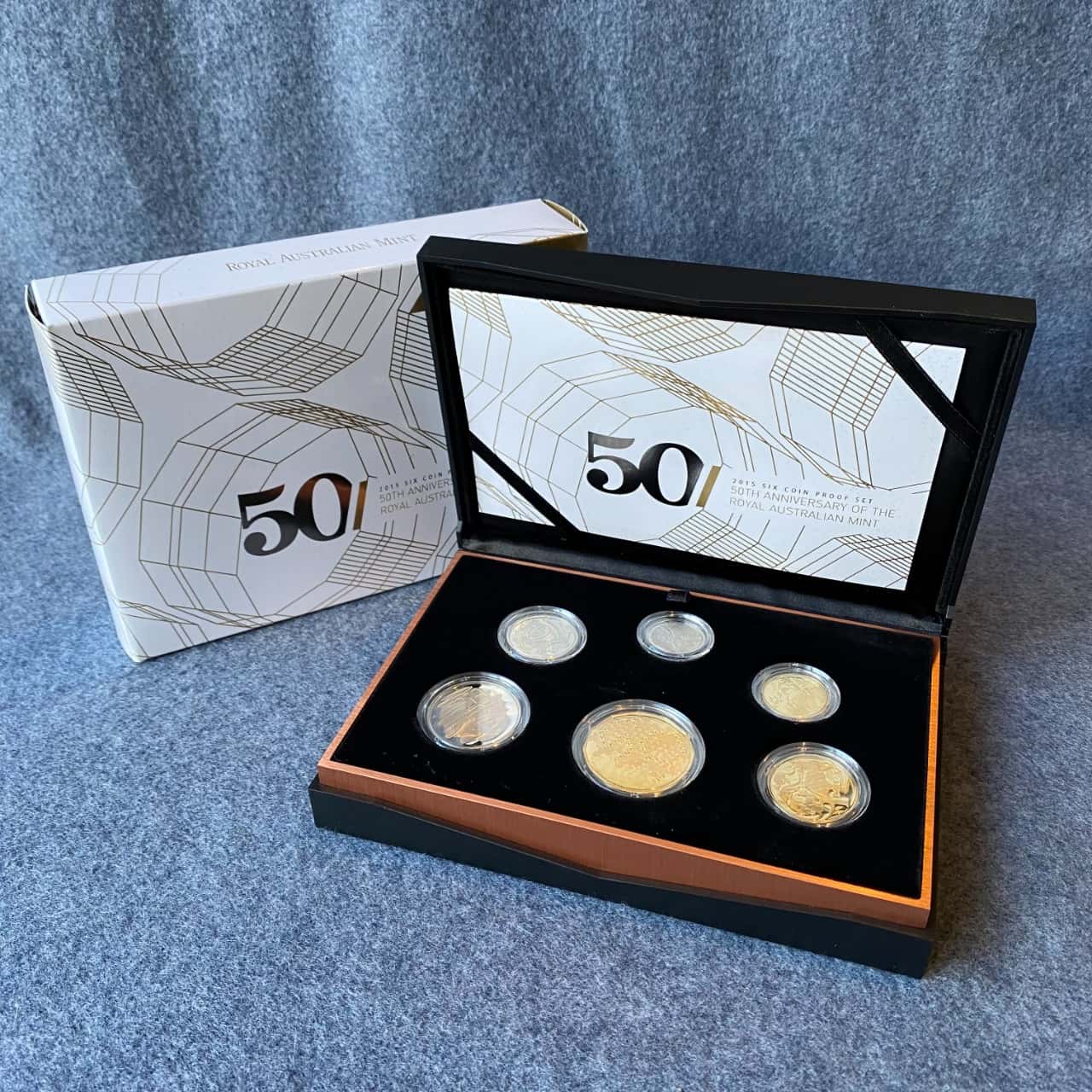 PRICE DROP! 50th Anniversary of the Royal Australian Mint 2015 Six Coin ...