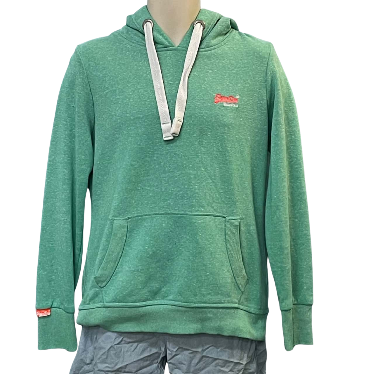 Superdry Mens Size L Hoodie Teal (s)
