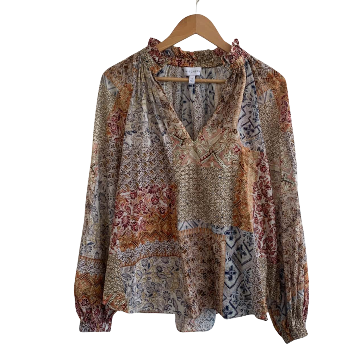 Witchery Size 8 Boho Brown Top(s)
