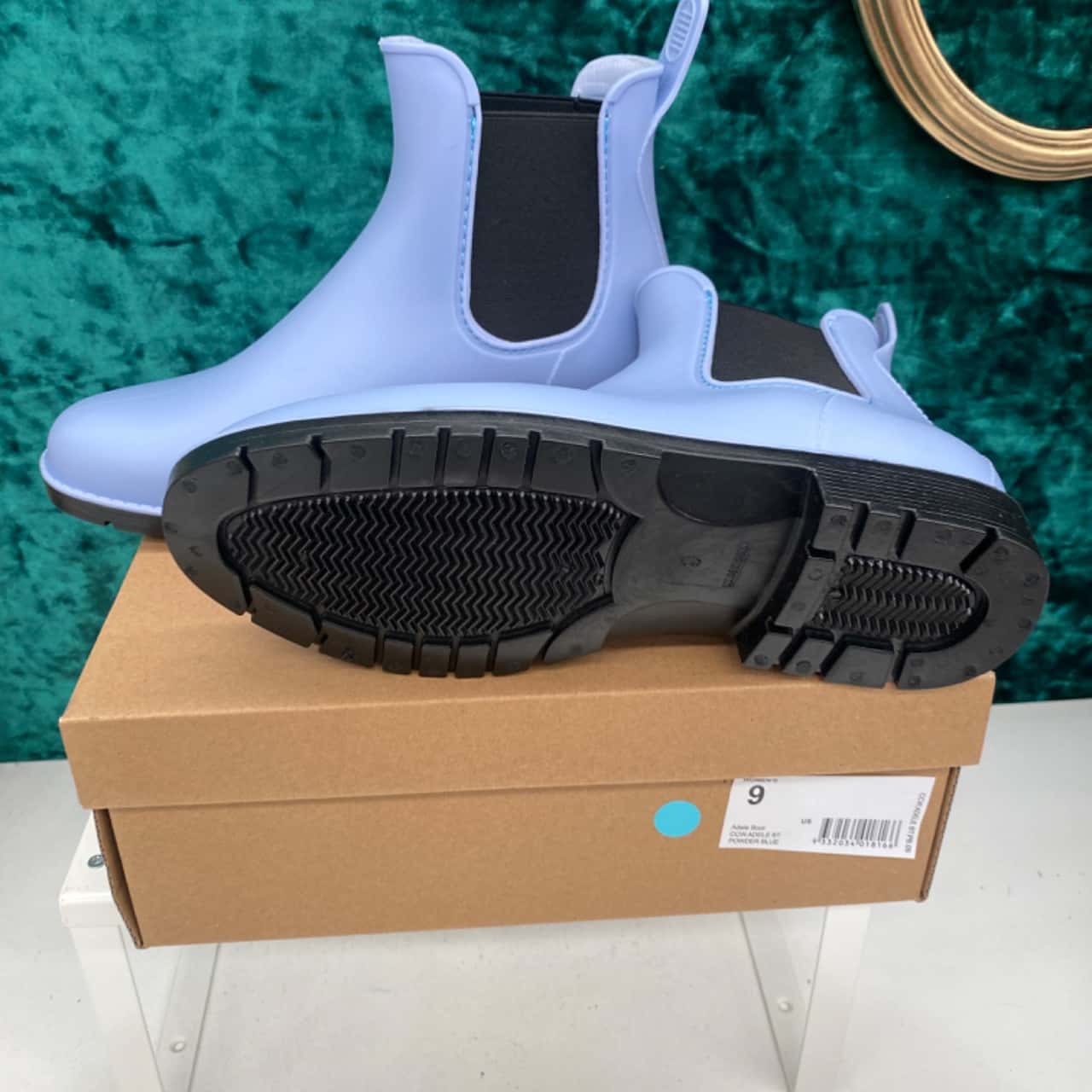 Sloggers Adele Boot Powder Blue Size 9(s)