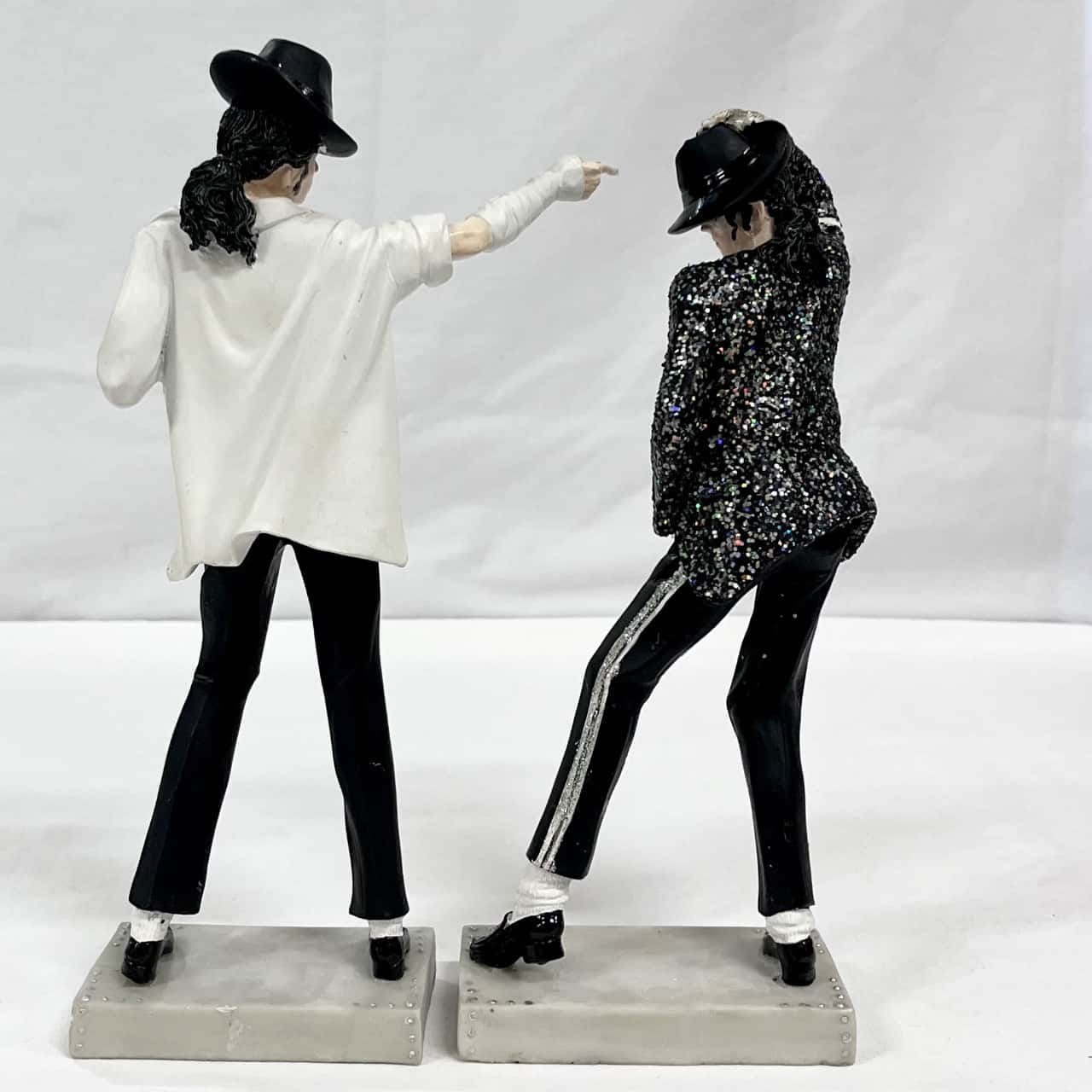2 x Michael Jackson Figures 26cm Tall(s)
