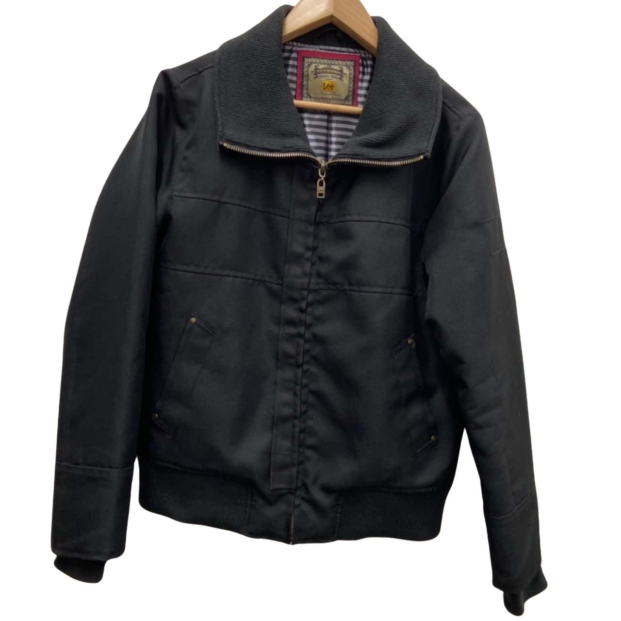 Lee Mens Size S Front Zipper /Winter Jacket Black