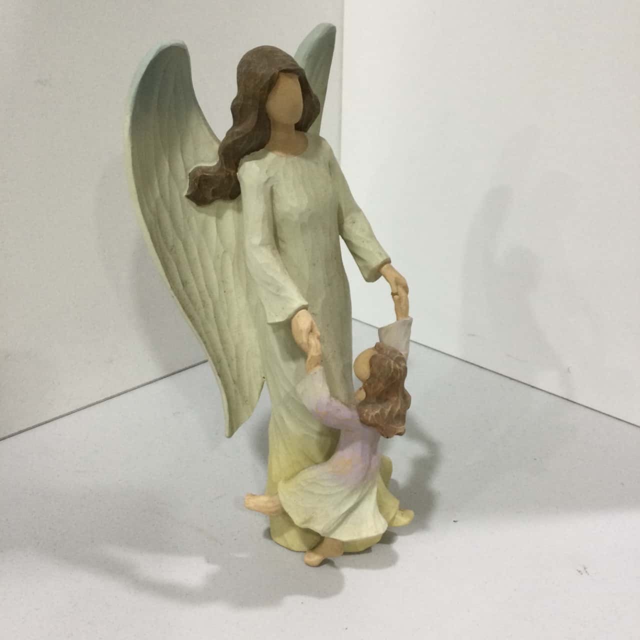 Angels of Love Figurine, (Angel Dancing with Girl) Size: 20.cm(s)