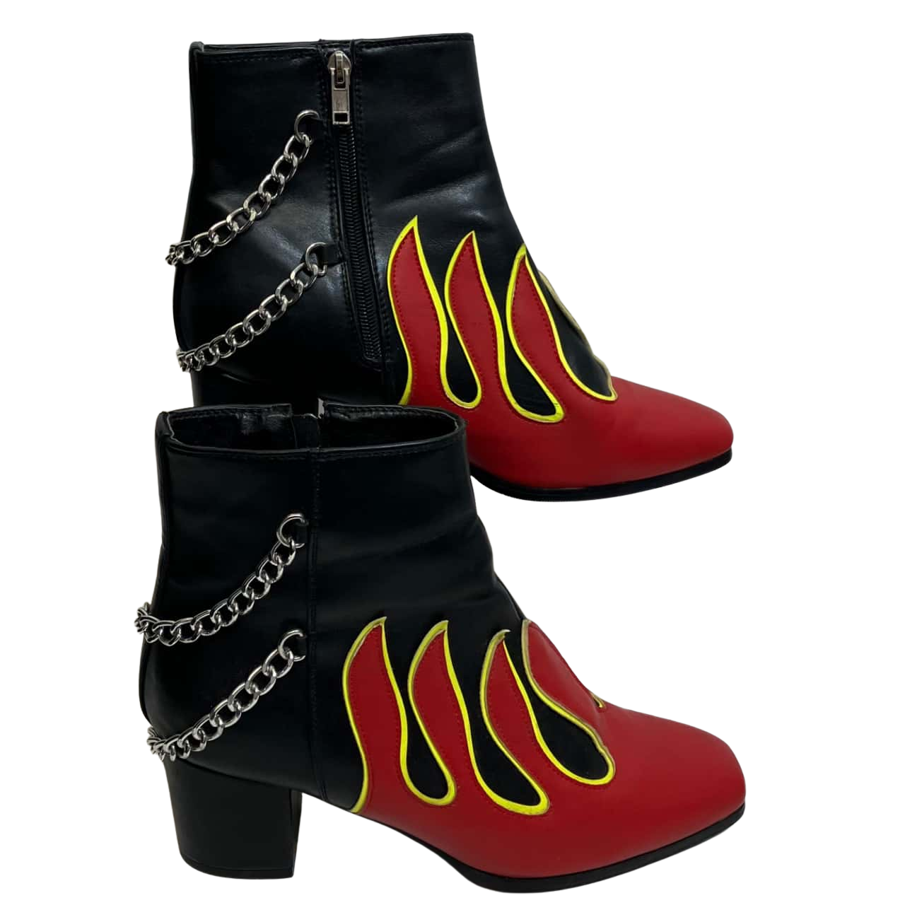 Lamoda Womens Size 9 Boots Flames(s)