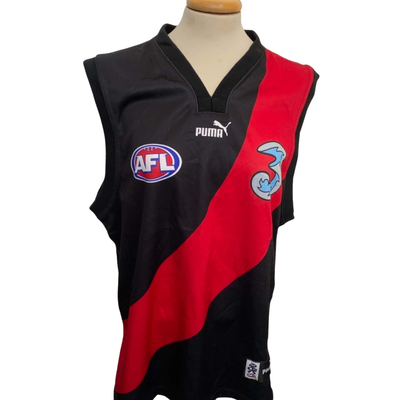 Puma Mens Size XL Black / Red (s)