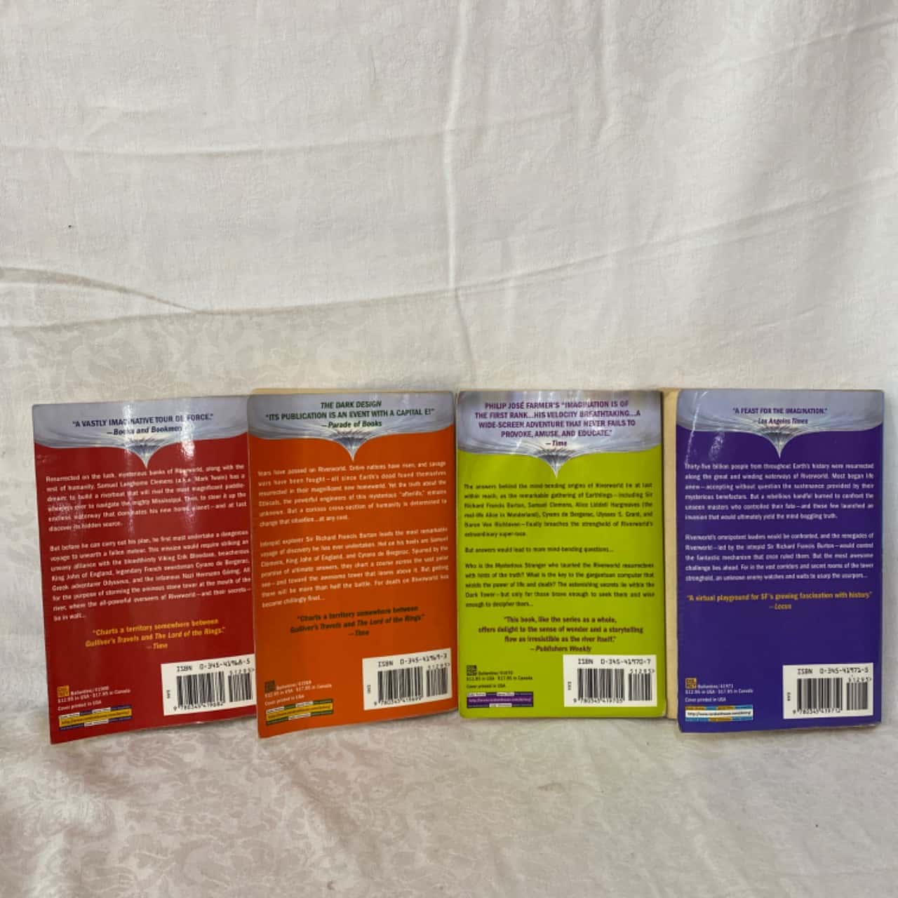 Riverworld Saga Books 2-5 By Phillip Josè Farmer(s)