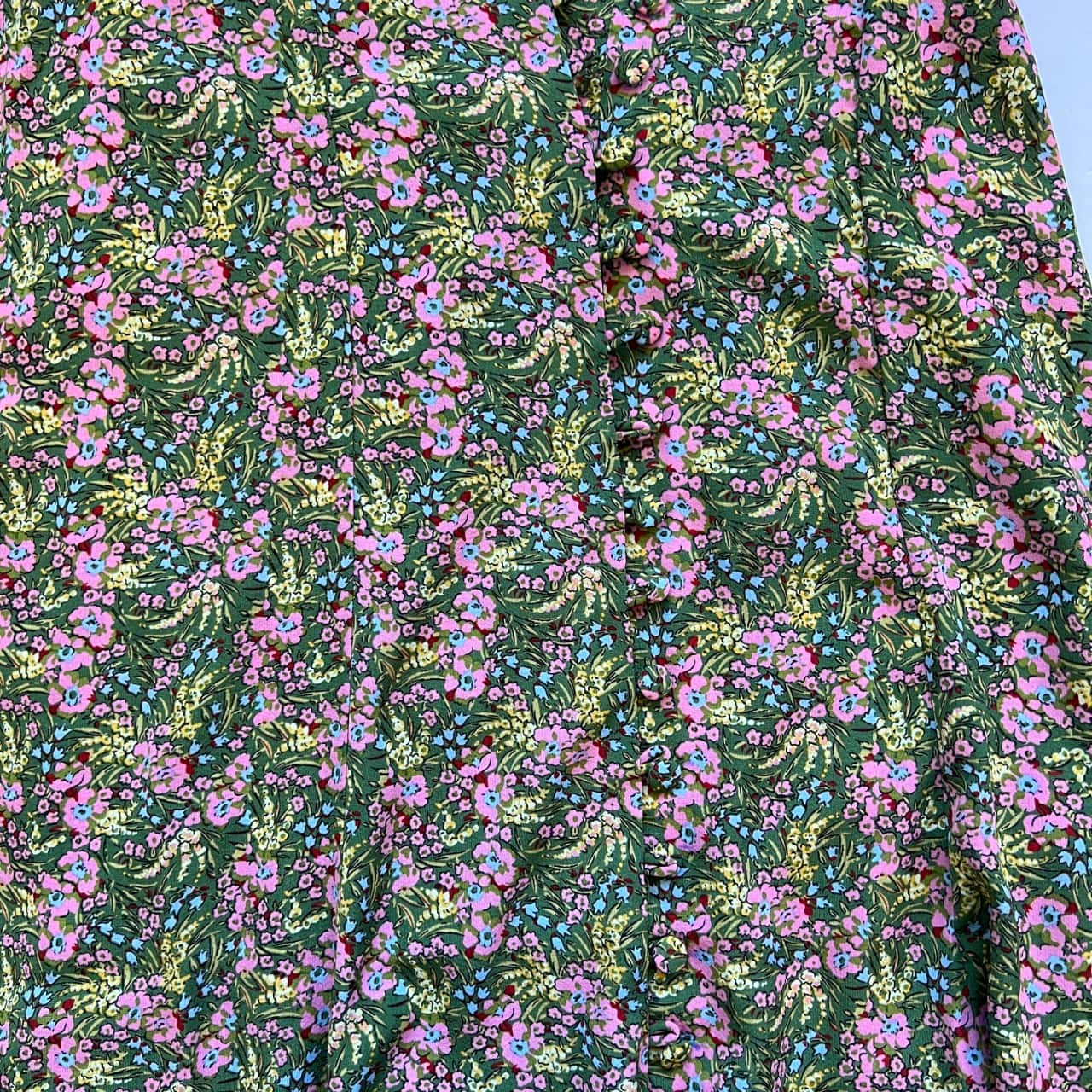 BNWT Leoni Womens Size XL Vera Short Sleeve Dress Green Floral (s)