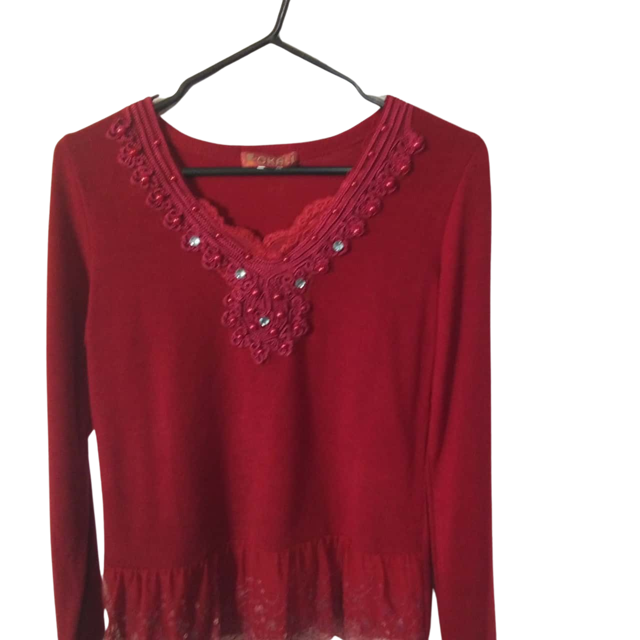 Okali Ladies Red Top Size N/A UAN(s)