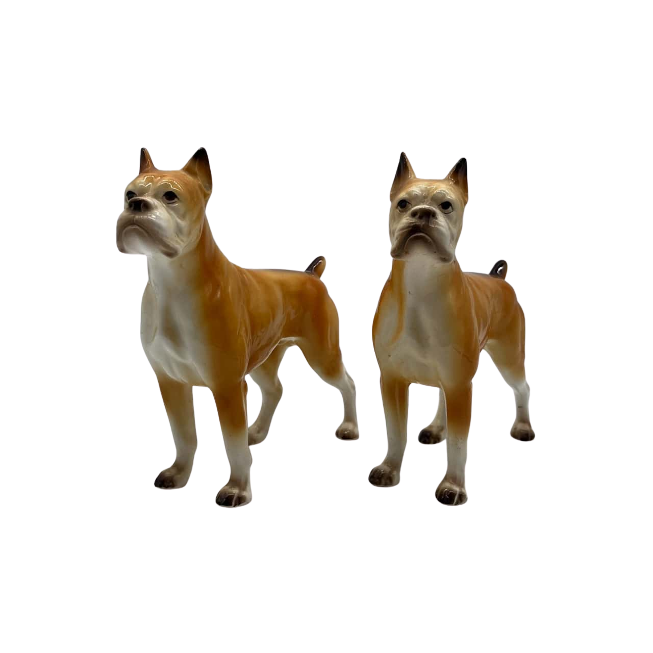 2x Boxer Dog Japan Figures(s)
