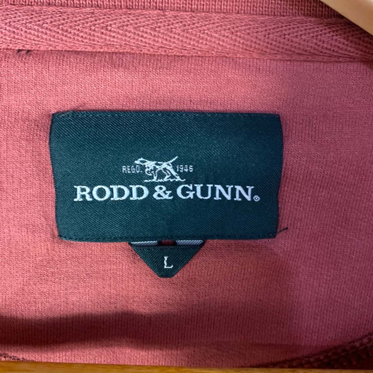 Rodd & Gunn Mens Size L Crew Neck Jumper Red (s)