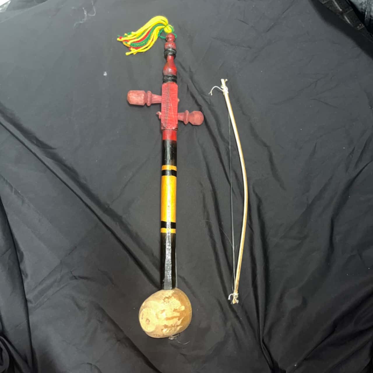 Egyptian Instrument Rabab With Bow