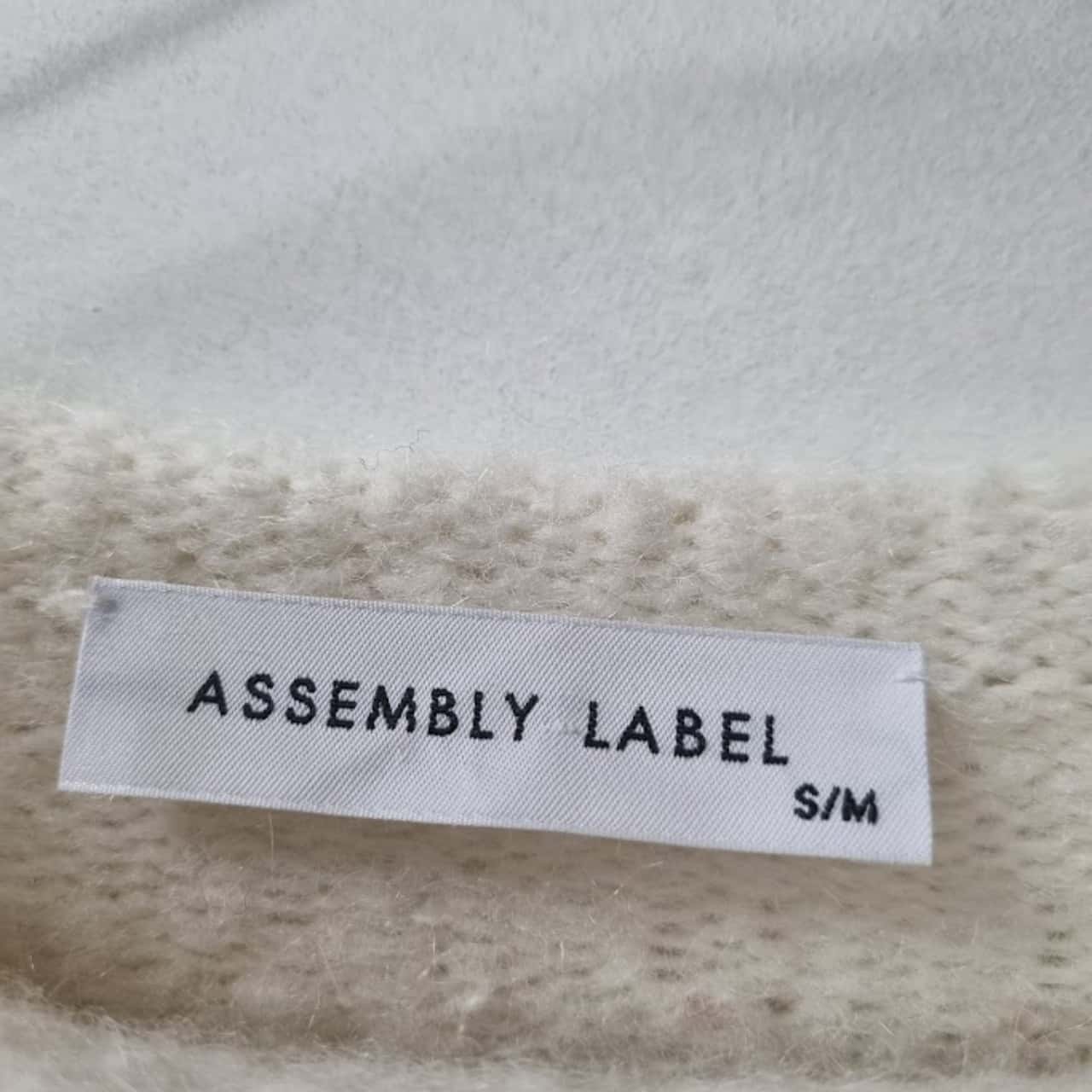 Assembly Label Women's Size S/M Jumper in Cream (s)