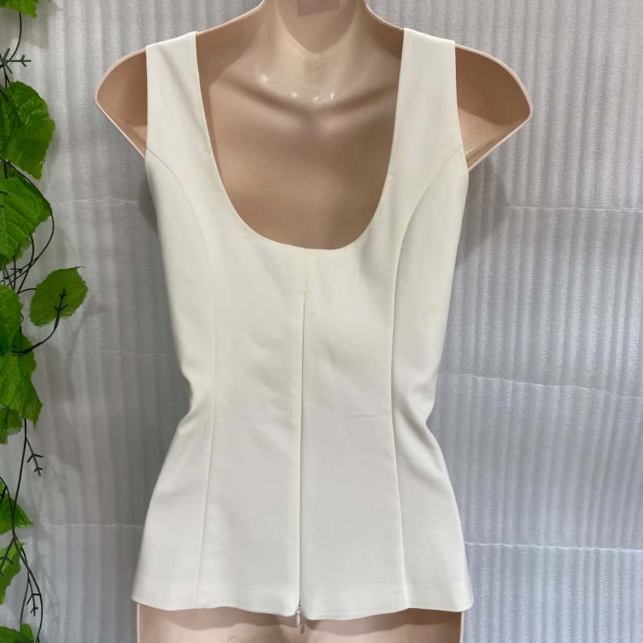 Womens REVIEW Cream Sleeveless Top Brand New(s)