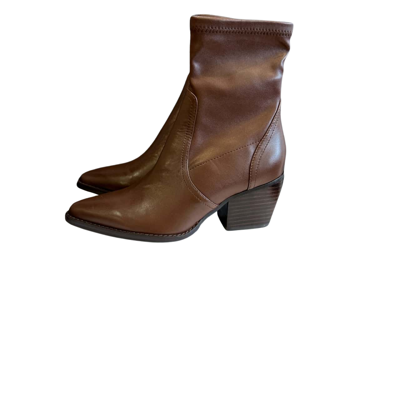 In Original Box Wittner Women's Size 36 Leather Ankle Boots Brown