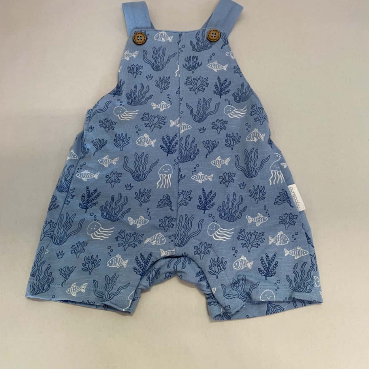 Purebaby Kids Size 000 Sets Blue (s)