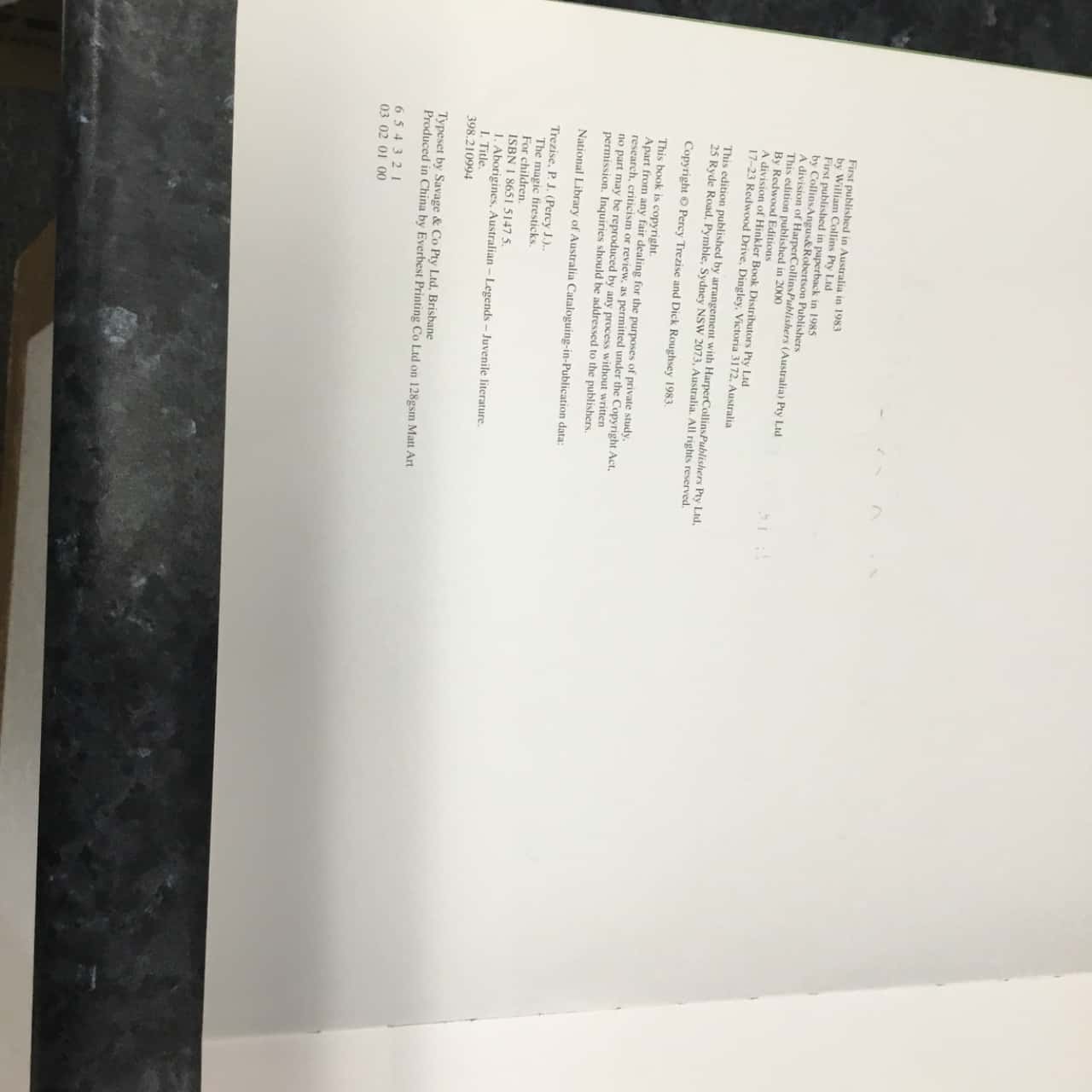 The Magic Firesticks & Gidja By Percy Trezise & Dick Roughsey(s)