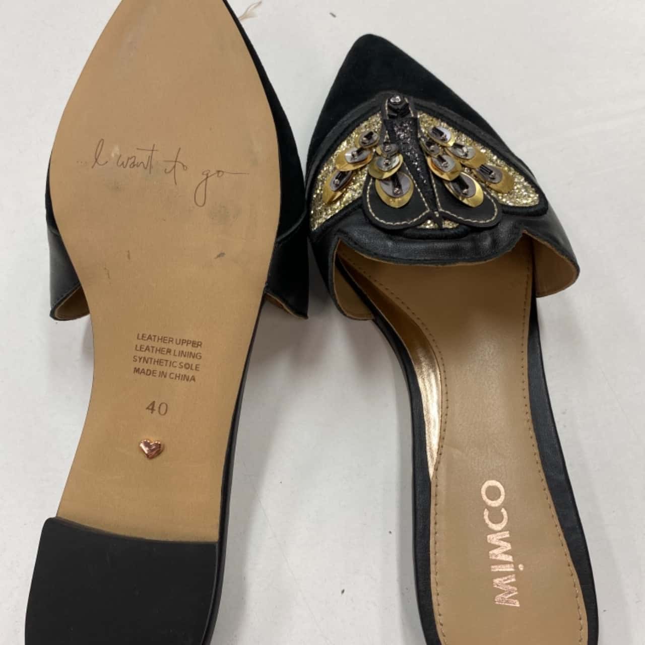 Women Mimco Leather Shoes(s)